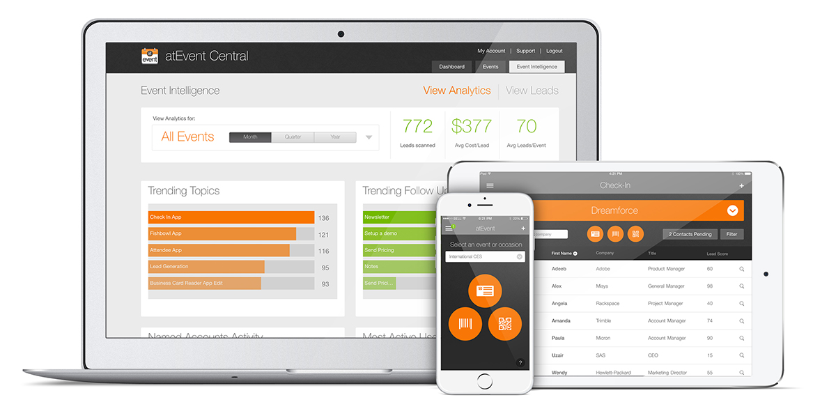Trade Show Registration, Data Analytics and Lead Retrieval Solutions